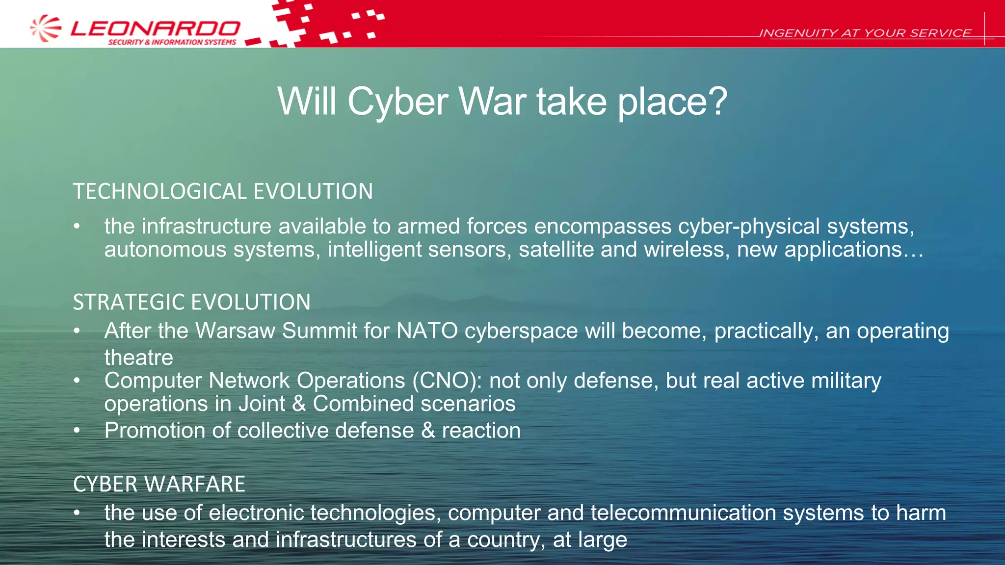 Cyber Defense: three fundamental steps | PDF
