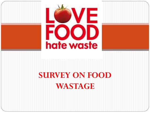 Food wastage | PPTX