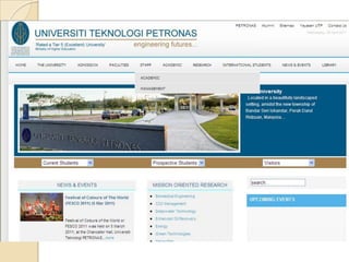 ICTL Assignment [University Website] | PPT