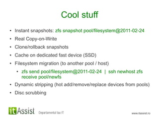 IT Assist - ZFS on linux | PPT