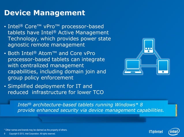 Evaluating Microsoft Windows 8 Security on Intel Architecture Tablets ...