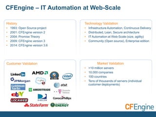 IT Automation With CFEngine - Business Value and Basic Concepts | PPT