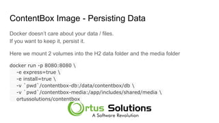 Containerizing ContentBox CMS | PPT