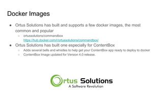 Containerizing ContentBox CMS | PPT