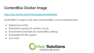 Containerizing ContentBox CMS | PPT