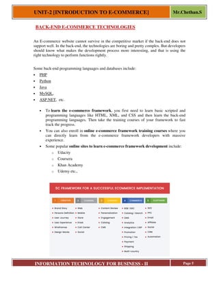 INTRODUCTION TO ECOMMERCE | PDF