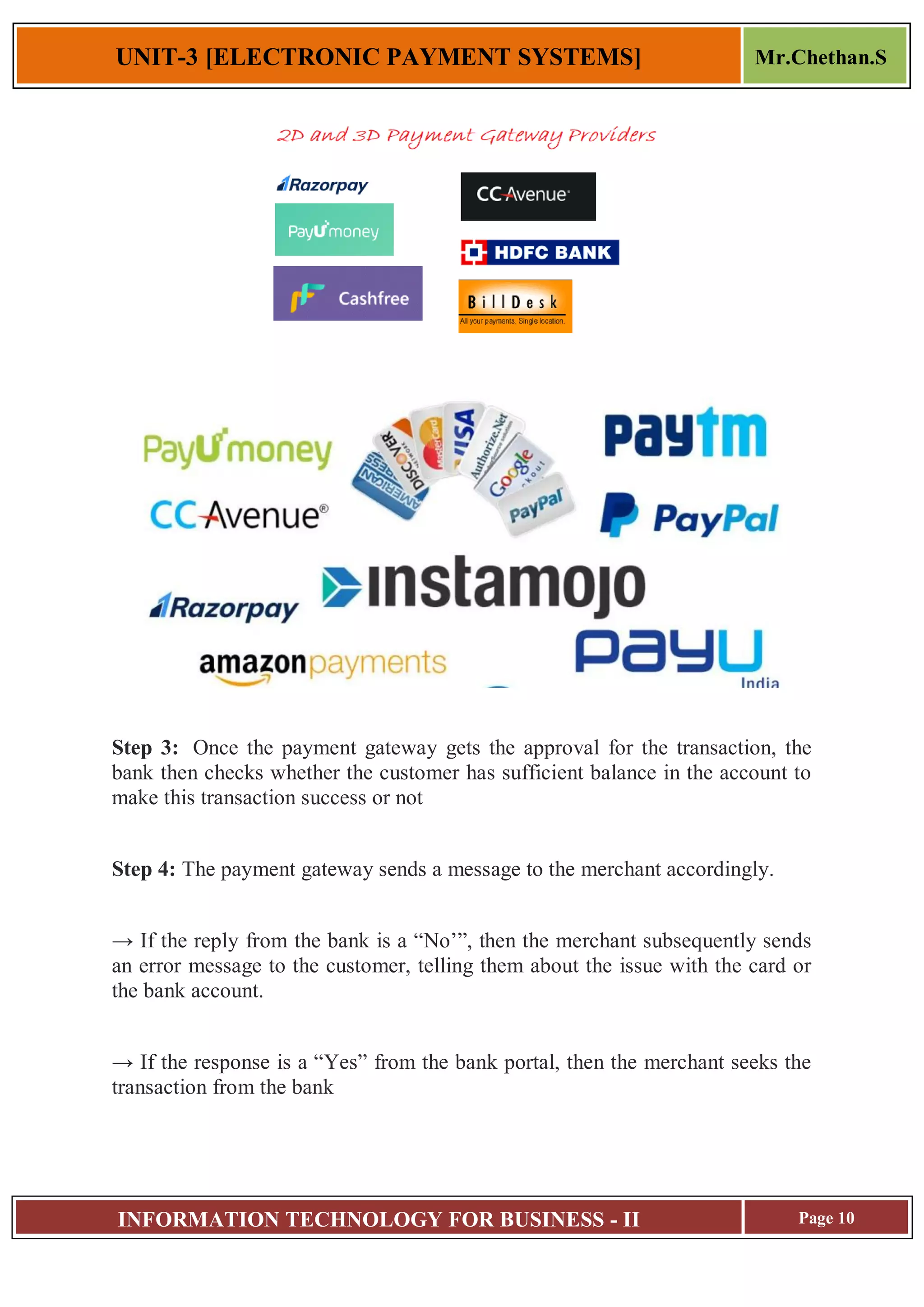 ELECTRONIC PAYMENT SYSTEMS | PDF