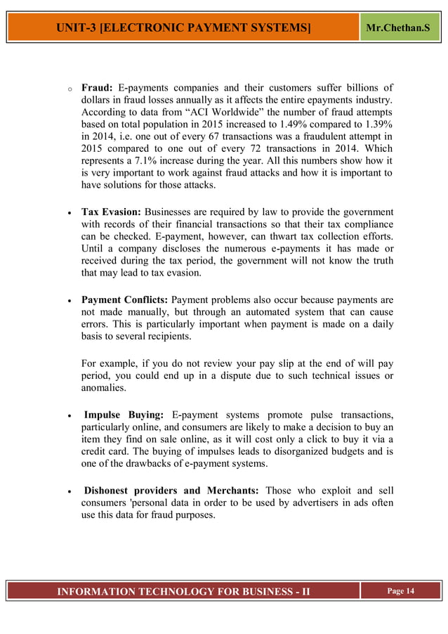 ELECTRONIC PAYMENT SYSTEMS | PDF