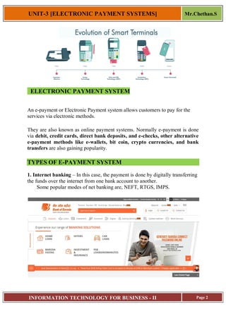 ELECTRONIC PAYMENT SYSTEMS | PDF