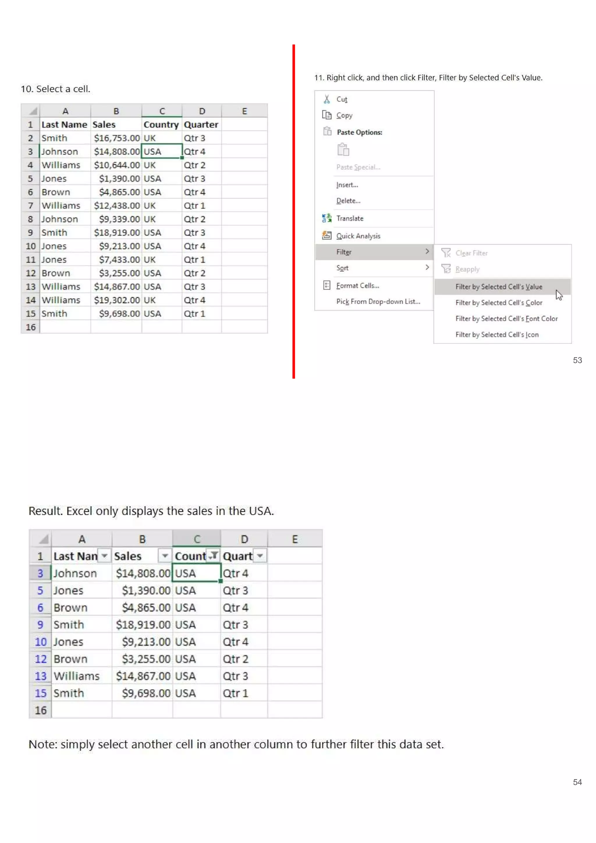 MICROSOFT EXCEL IN BUSINESS | PDF
