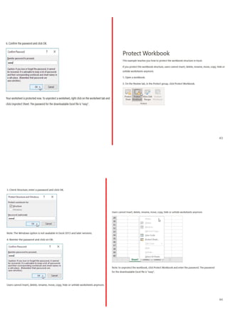 MICROSOFT EXCEL IN BUSINESS | PDF