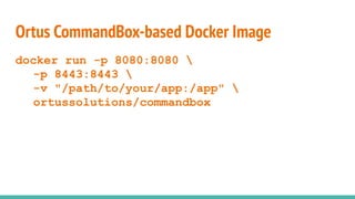 ITB2019 Scaling with CommandBox in Production! - Brad Wood | PPT