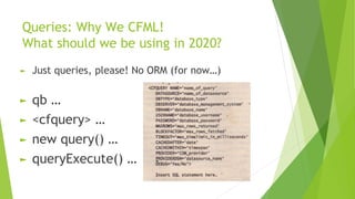 qb for the rest of us - sam knowlton | PPT