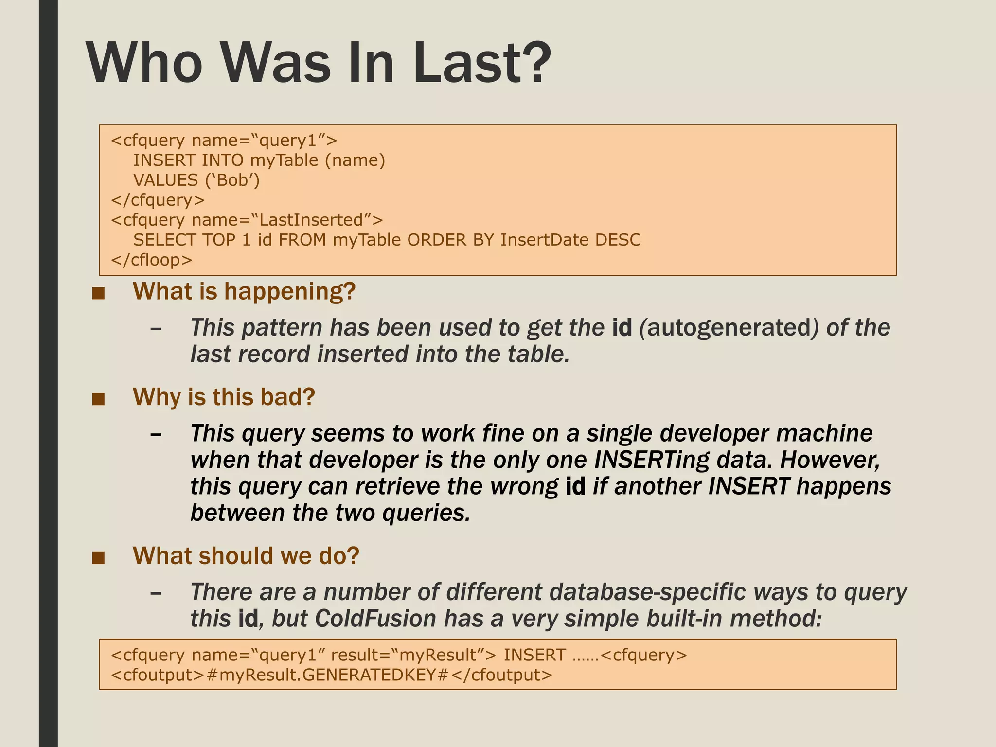 Golden Hammer - Shawn Oden | PPTX | Databases | Computer Software and Applications