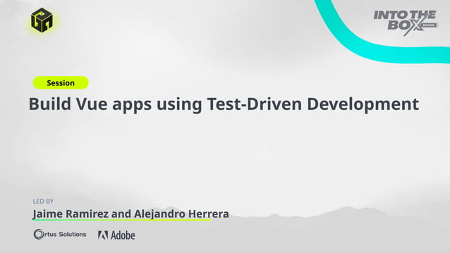 ITB 2023 Build Vue Apps Using tdd (Test-Driven Development).pptx ITB 2023 Build Vue Apps Using tdd (Test-Driven Development).pptx