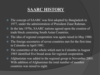 SAARC | PPTX