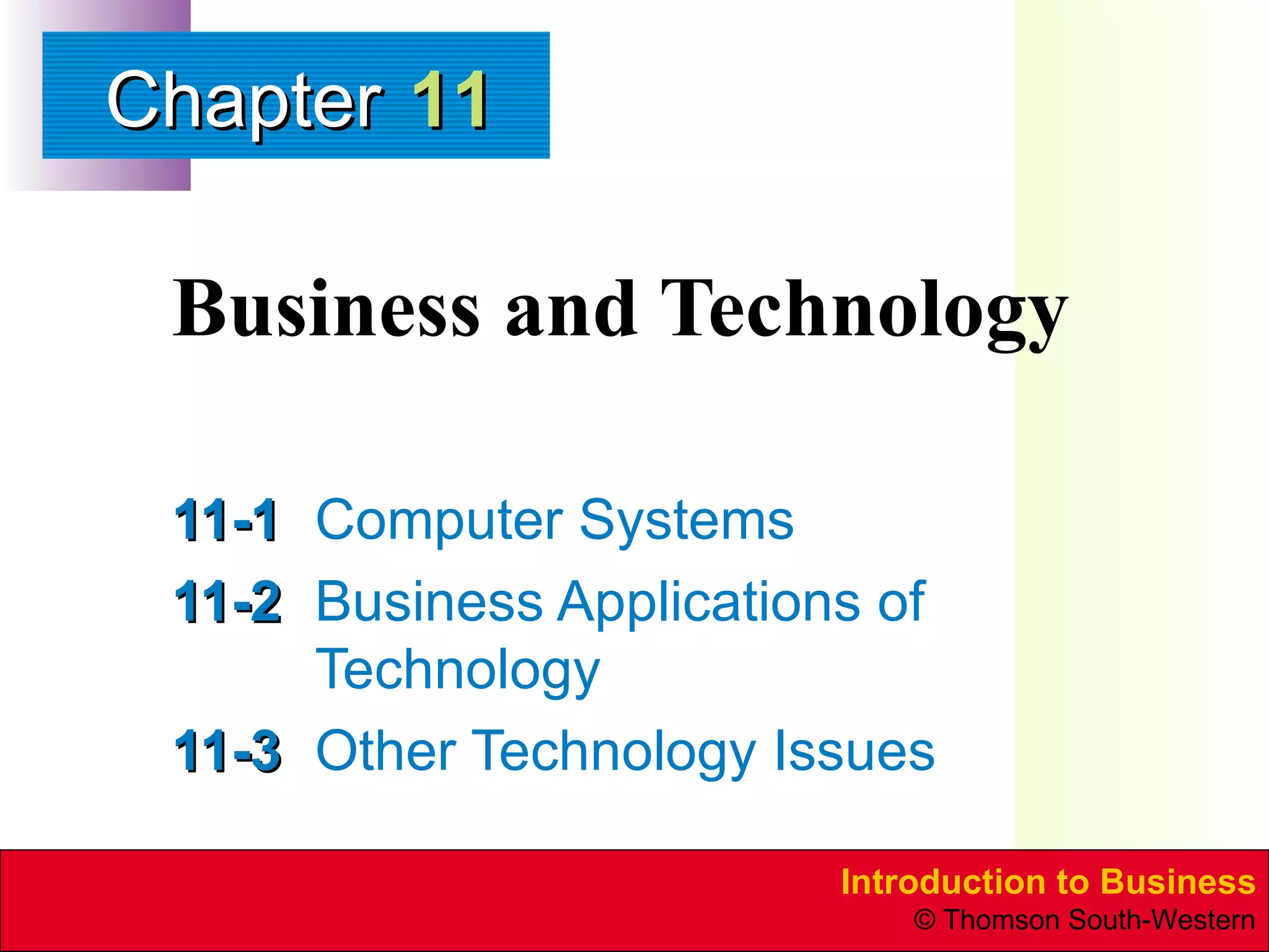 Itb Chap 11 | PPT