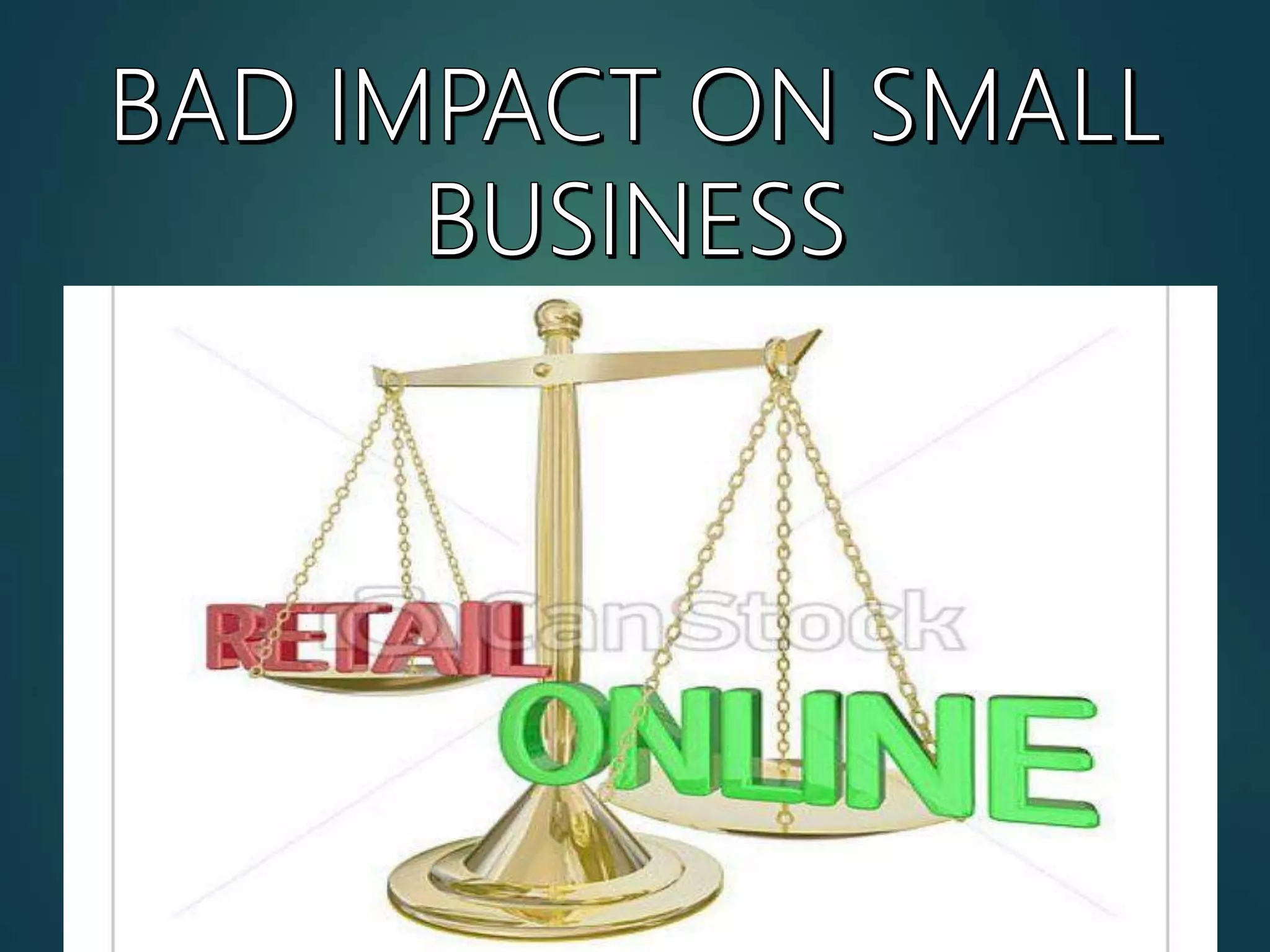 Positive and Negative impact of IT oN Business | PPTX