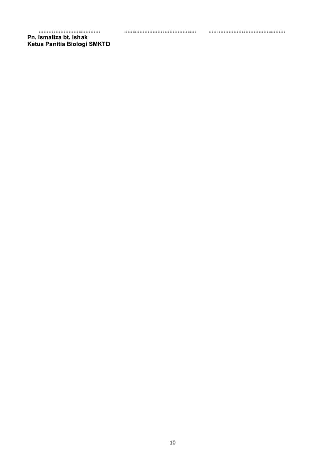 It bio f4 final year examination (bl) | PDF