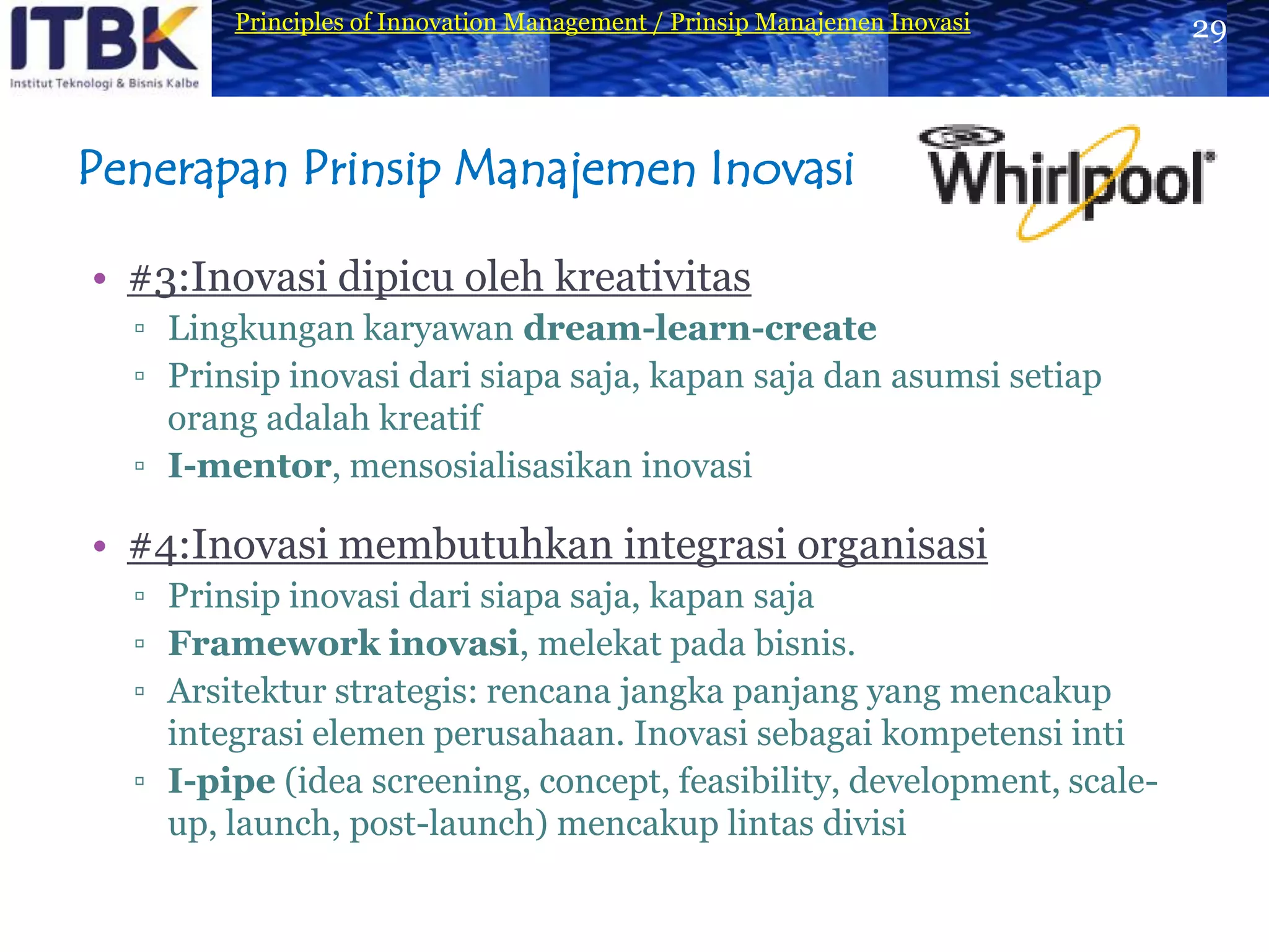 Itbk mm 2011- Innovation Management - principles of innovation ...