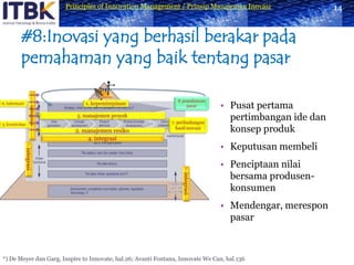 Itbk mm 2011- Innovation Management - principles of innovation ...