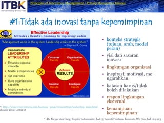 Itbk mm 2011- Innovation Management - principles of innovation ...