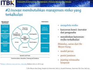 Itbk mm 2011- Innovation Management - principles of innovation ...