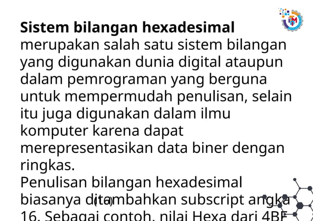 Sistem Bilangan Hexa Desimal ITBM_mesuji.pptx