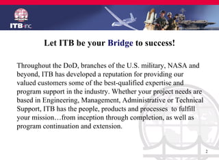 Itb overview packetwebsite3.7.11