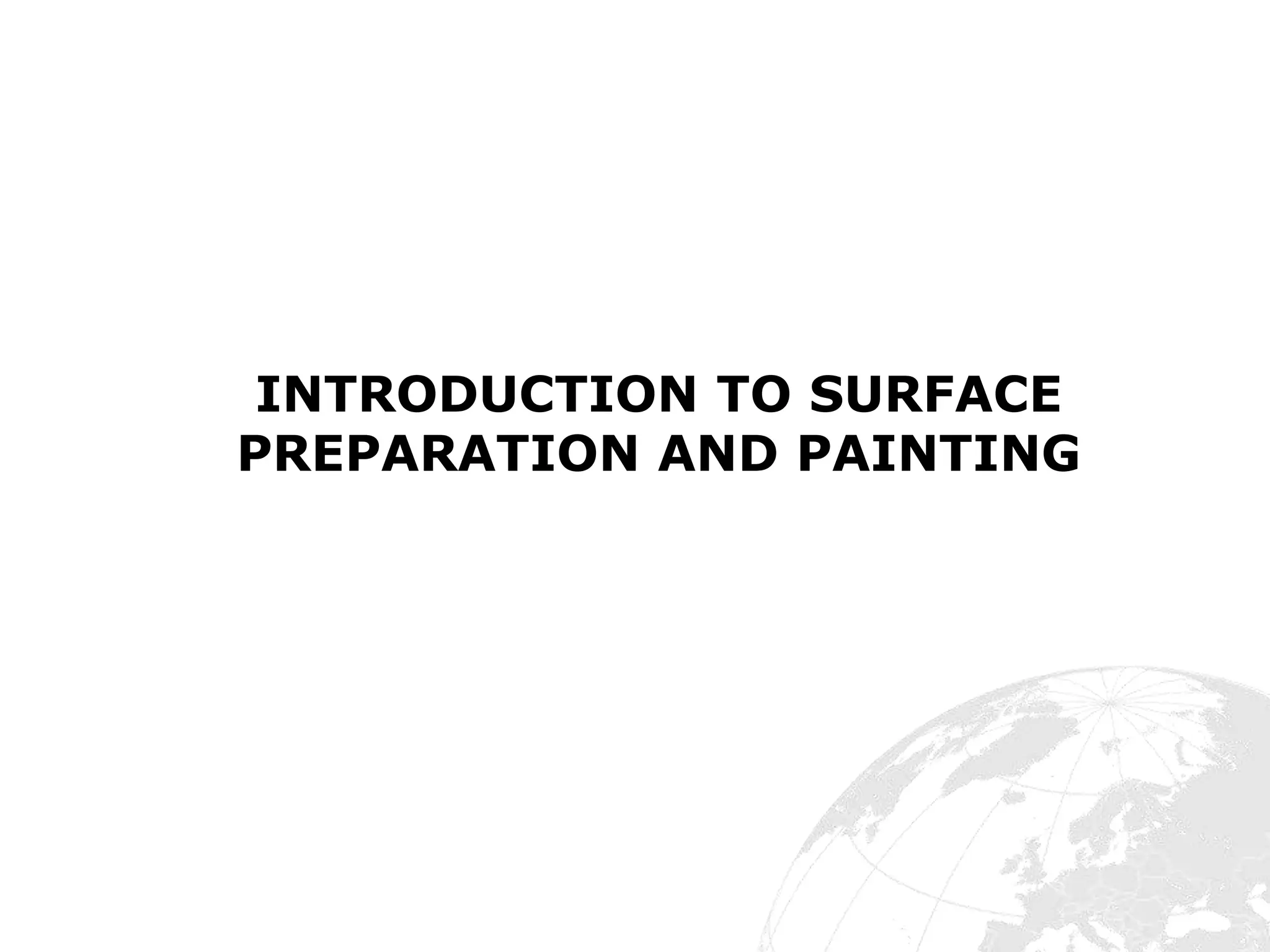 introduction to blasting and painting in oil and gas | PPTX