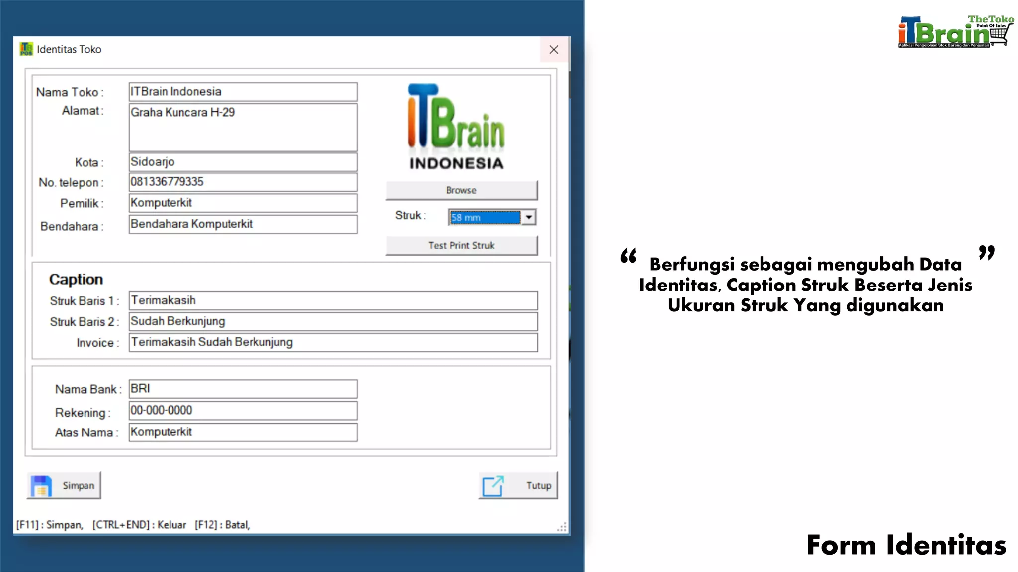 Penawaran Aplikasi Kasir Toko ITB POS | PDF