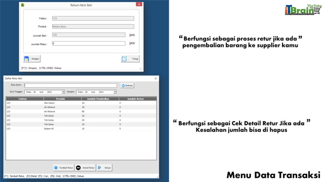 Penawaran Aplikasi Kasir Toko ITB POS | PDF