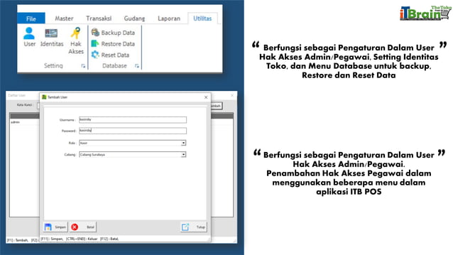 Penawaran Aplikasi Kasir Toko ITB POS | PDF