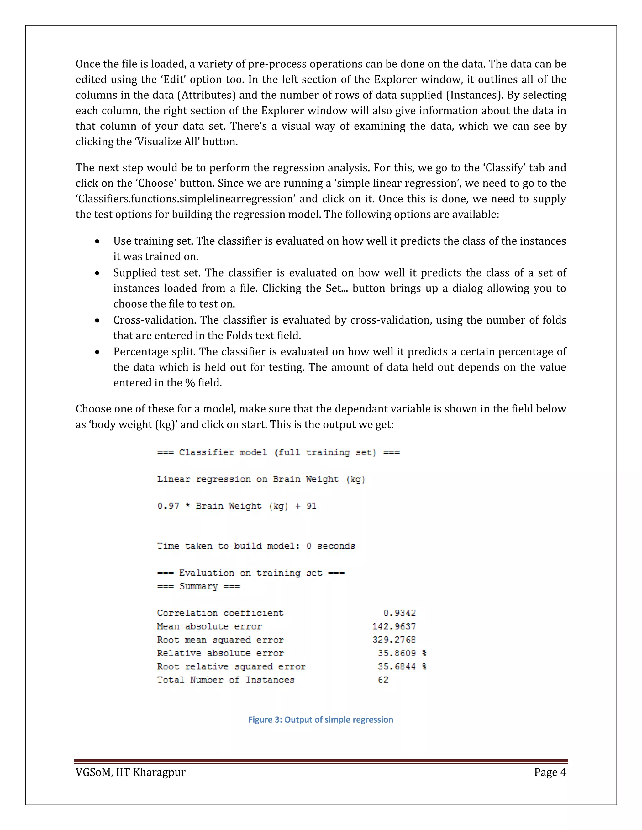Data Mining using Weka | PDF