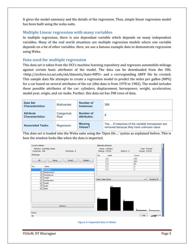 Data Mining using Weka | PDF