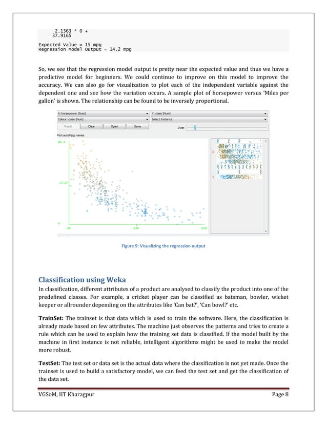 Data Mining using Weka | PDF