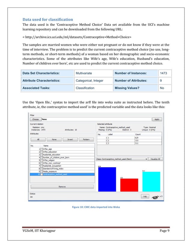 Data Mining using Weka | PDF