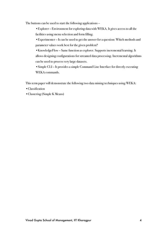 Classification and Clustering Analysis using Weka | PDF Classification and Clustering Analysis using Weka | PDF