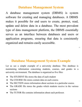 DATABASE MANAGEMENT SYSTEM | PDF