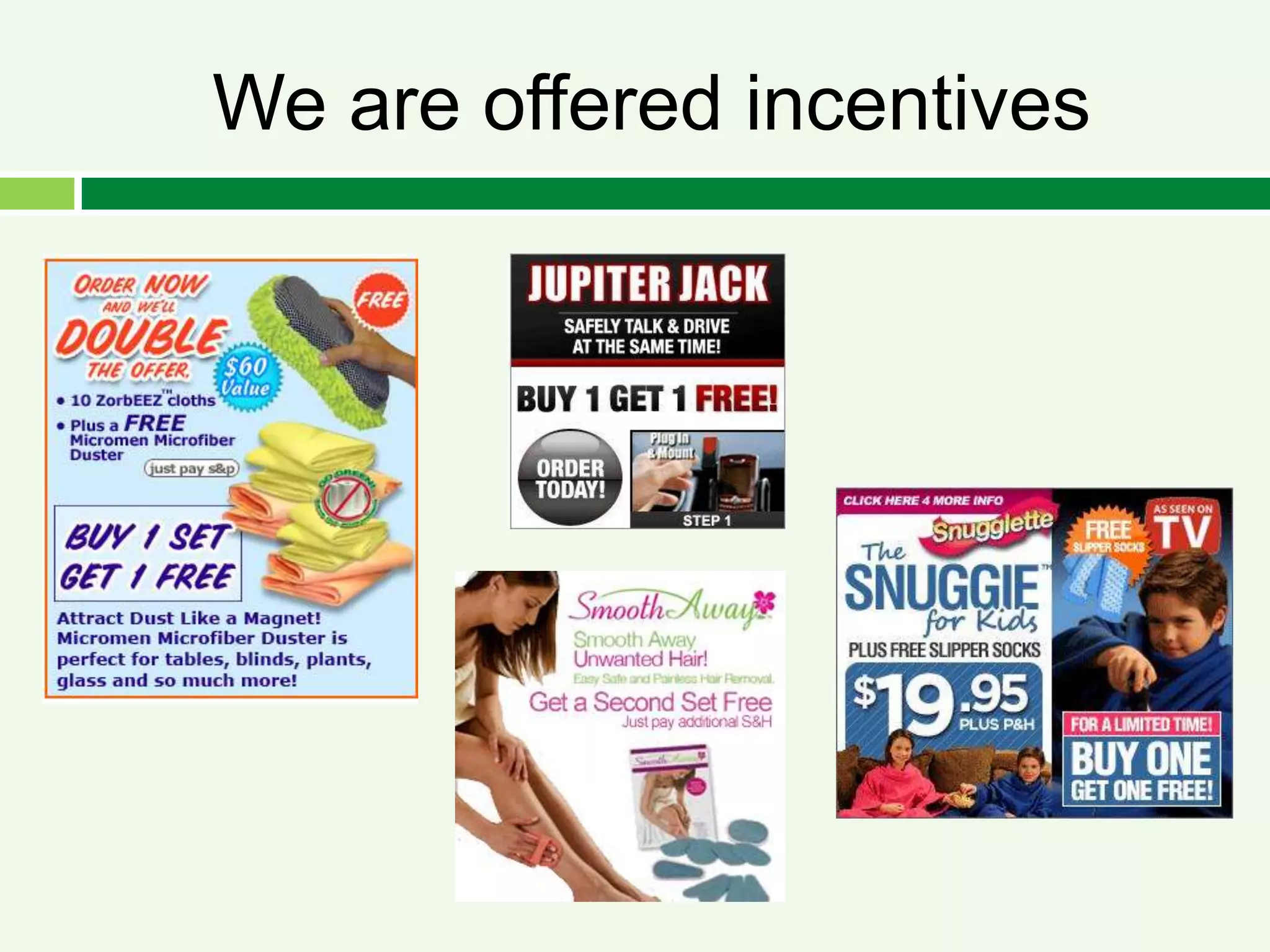 Buying Infomercials Products | PPTX