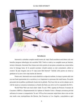 Cu sau fără Internet? | PDF