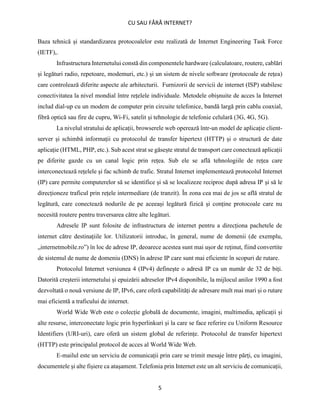 Cu sau fără Internet? | PDF