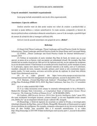 Securitatea Big Data: Amenințări | PDF
