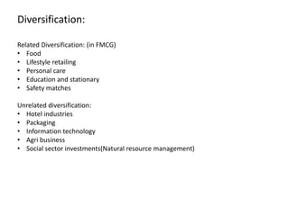 ITC - Future strategies | PPTX