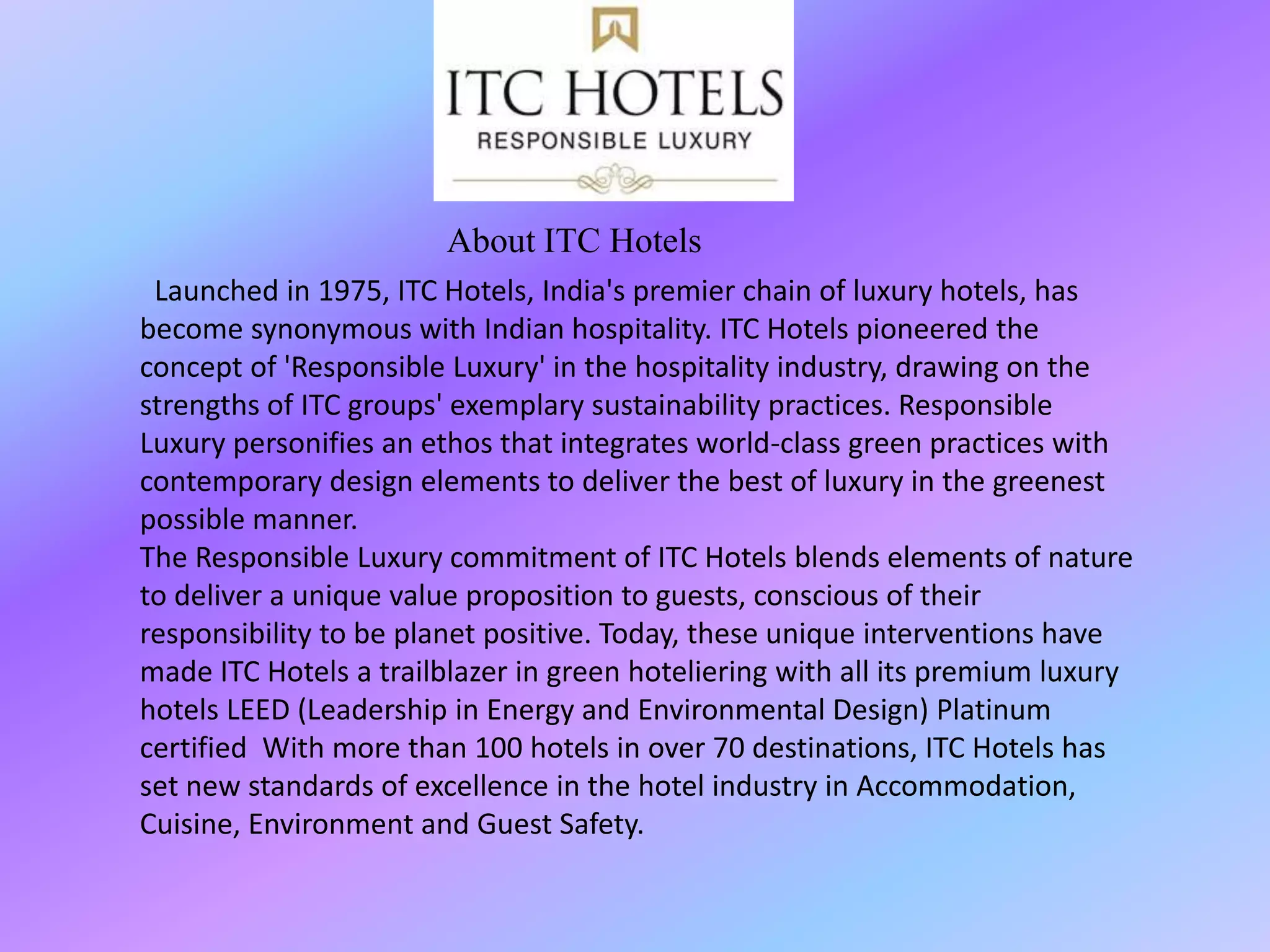 Itc | PPTX