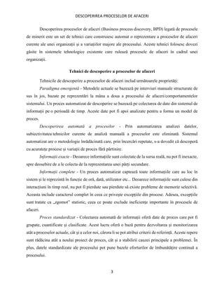 Descoperirea proceselor de afaceri (IT & C) | PDF | Free Download