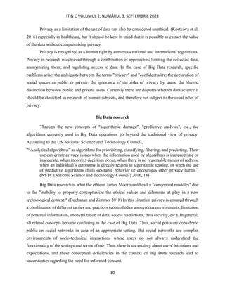 Big Data Ethics in Education and Research | PDF