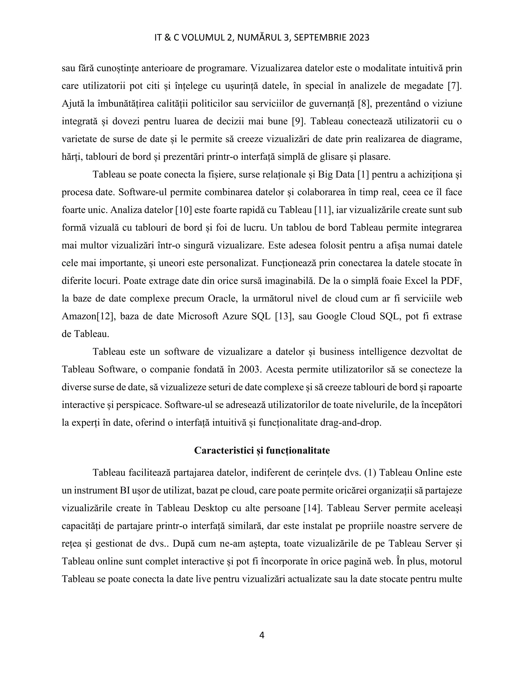 Tableau Software: Vizualizarea și analiza datelor | PDF