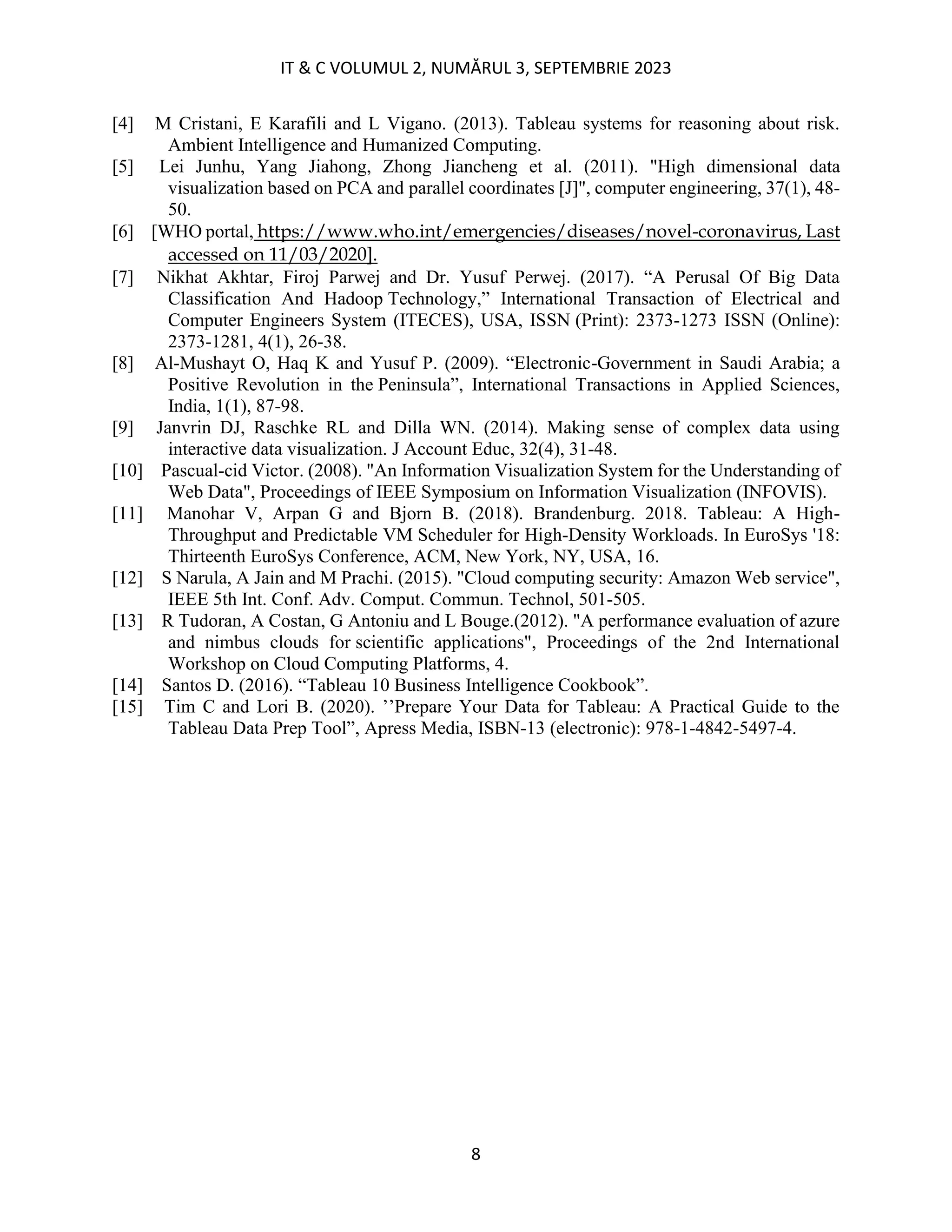 Tableau Software: Vizualizarea și analiza datelor | PDF