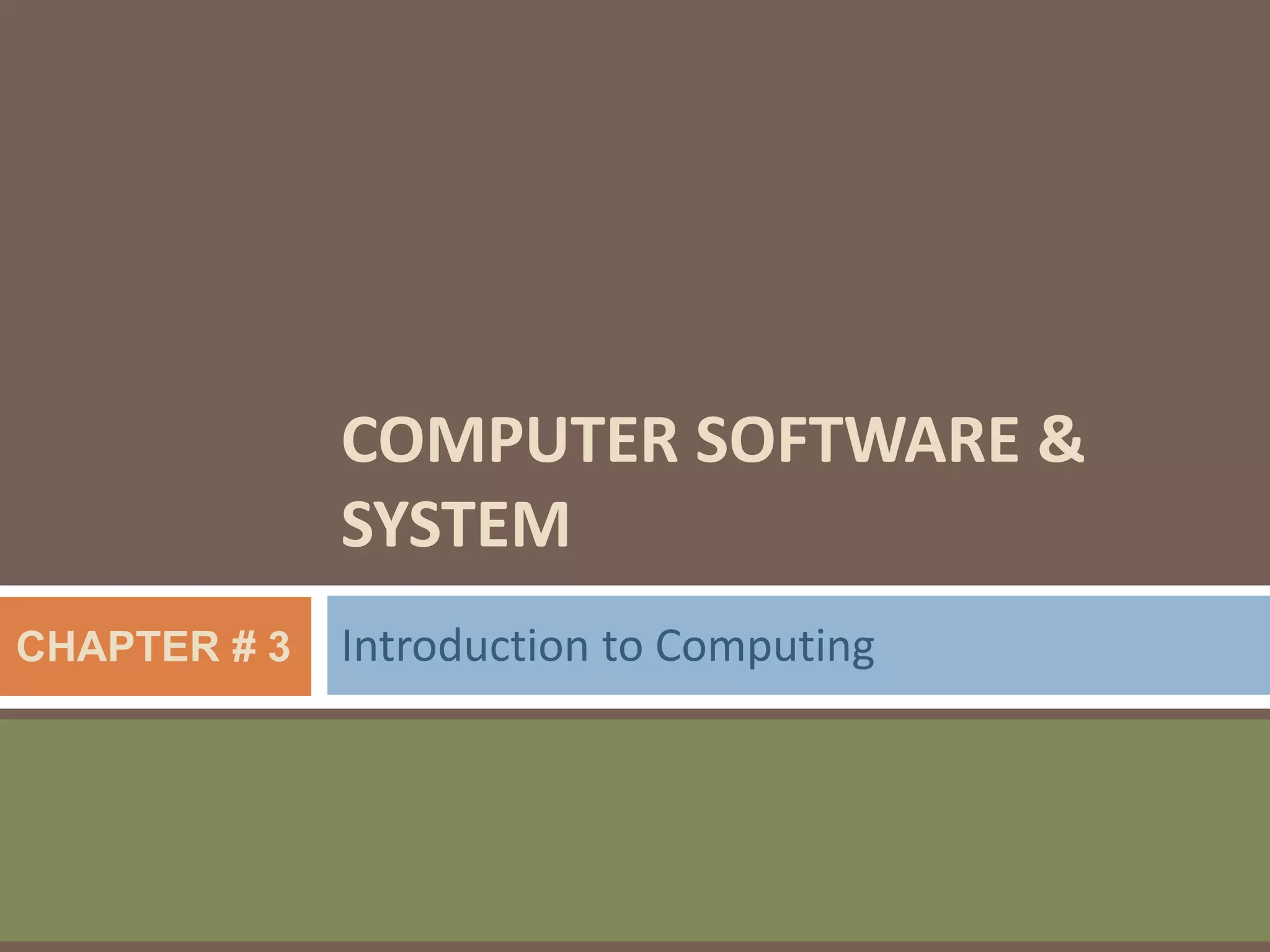 Itc chapter # 3 | PPTX